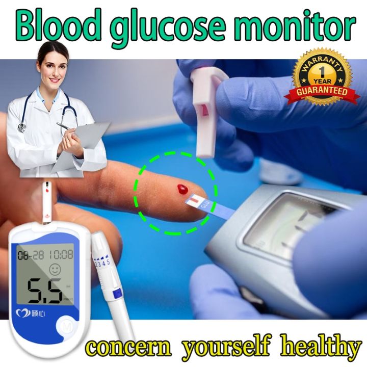 blood glucose meter monitor monitoring kit system test strip testing ...