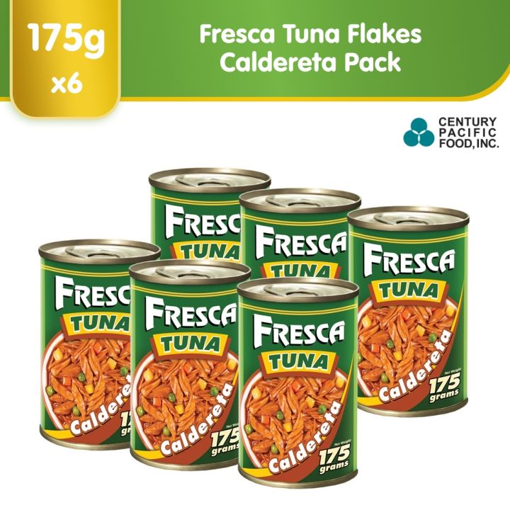 Fresca Tuna Flakes Caldereta 175g x6 | Lazada PH