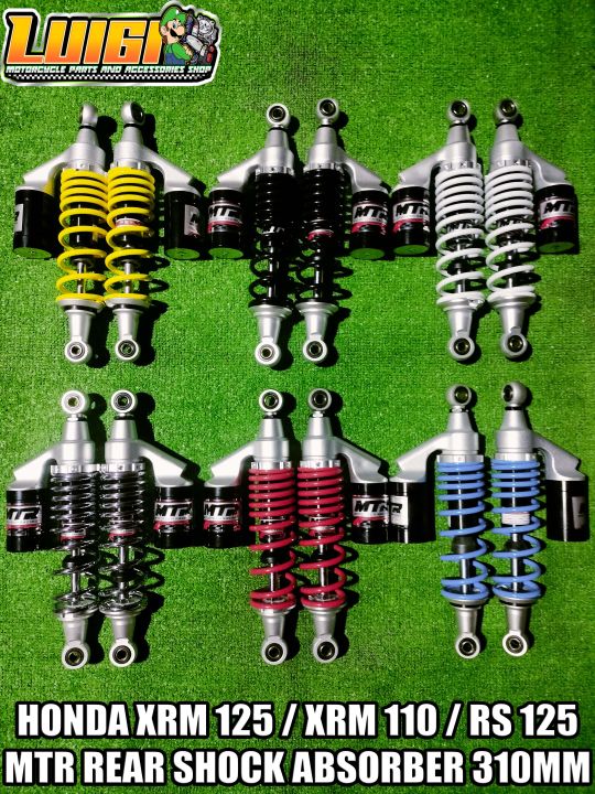 MTR HONDA XRM 125 / RS 125 / XRM 110 REAR SHOCK ABSORBER WITH TANK ...