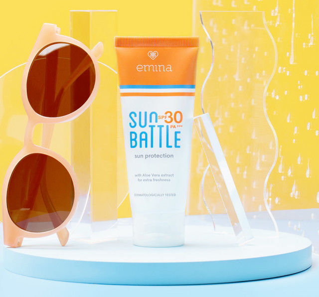 Sunscreen emina spf 30 kleiderschutz dan