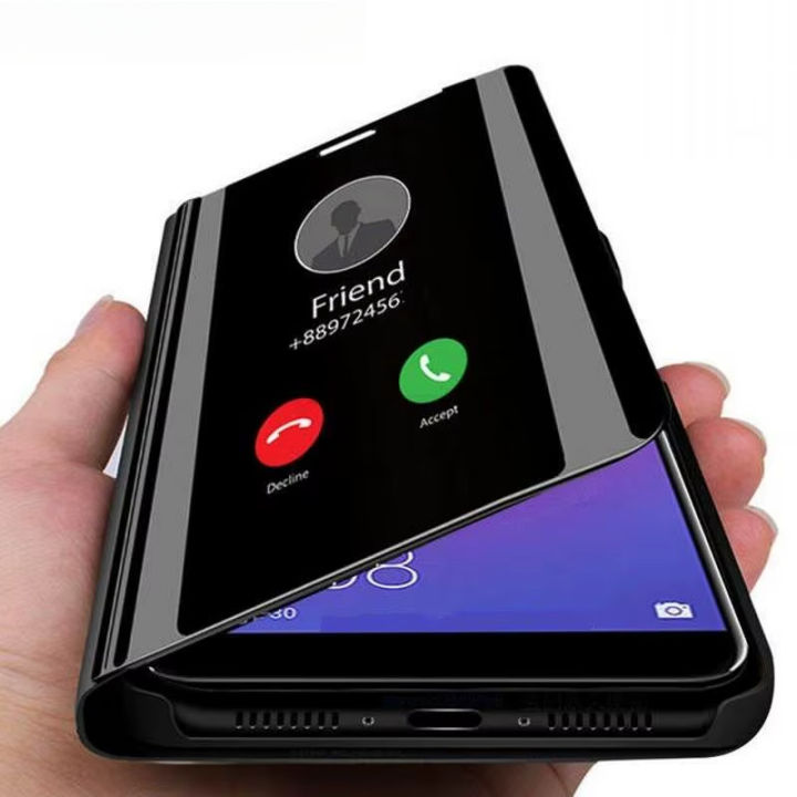 สำหรับ Samsung Galaxy S23 S22 S20 S21 Ultra Plus Lite FE เคสฝาพับกระจก ...