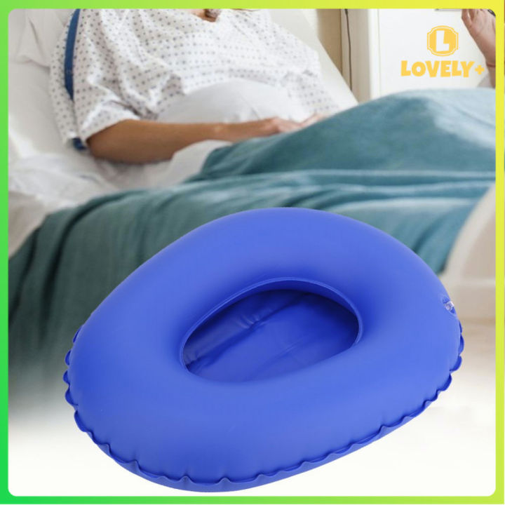 Aldult Inflatable Bed Pan Medical Care Anti Bedsore Toilet Urinal For ...