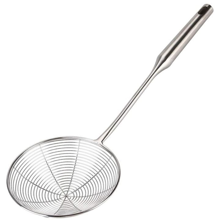 Spider Strainer Skimmer Ladle Stainless Steel Metal Frying Basket with ...
