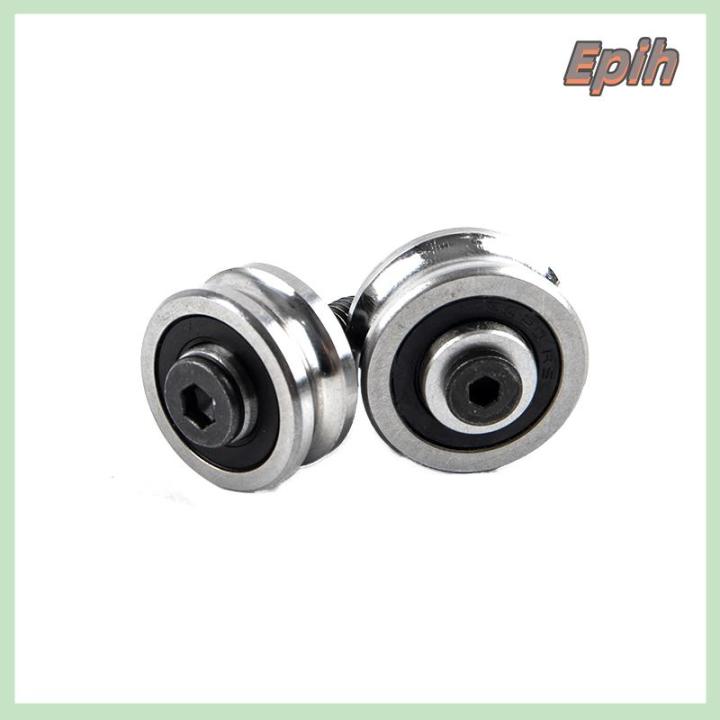 [Epih] SG15 SG20 SG25 SG66+M5 M6 M8 Screw Steel Pulley Ball Bearings Track Guide Roller | Lazada ...