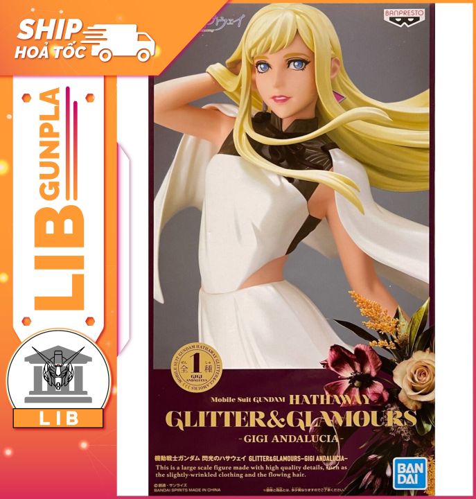 Mô hình Anime Figure Banpresto - Gundam Hathaway - Gigi Andalucia ...