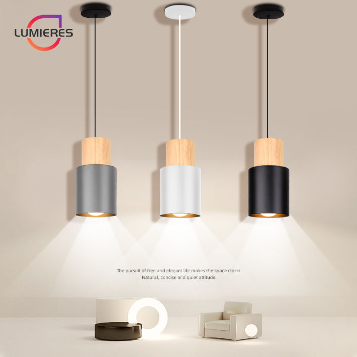 Pendant Light Minimalist Chandelier Small Hanging Light Nordic Wrought ...