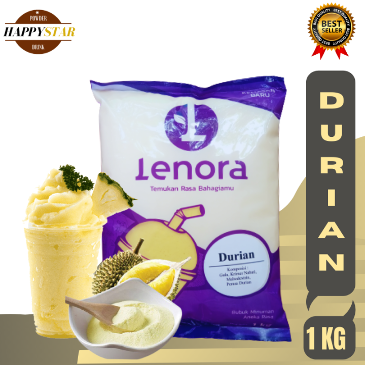 Bubuk Minuman Rasa Durian Serbuk Minuman Aneka Rasa Powder Drink Lenora ...