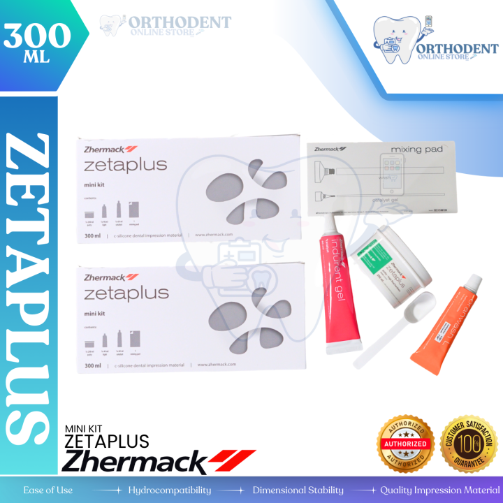 Orthodent2021 | Zetaplus C-Silicone Rubber Impression Material Mini Kit by Zhermack Italy ...
