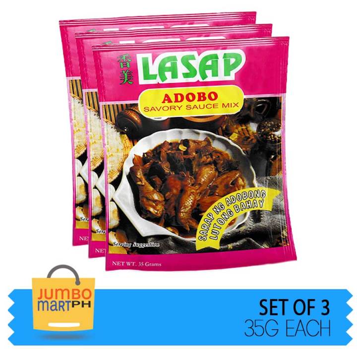 LASAP ADOBO MIX 35G / SET OF 3 | Lazada PH