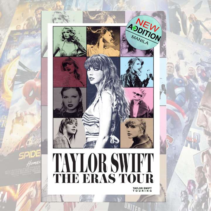 TAYLOR SWIFT The eras Tour large Glossy Poster | Lazada PH