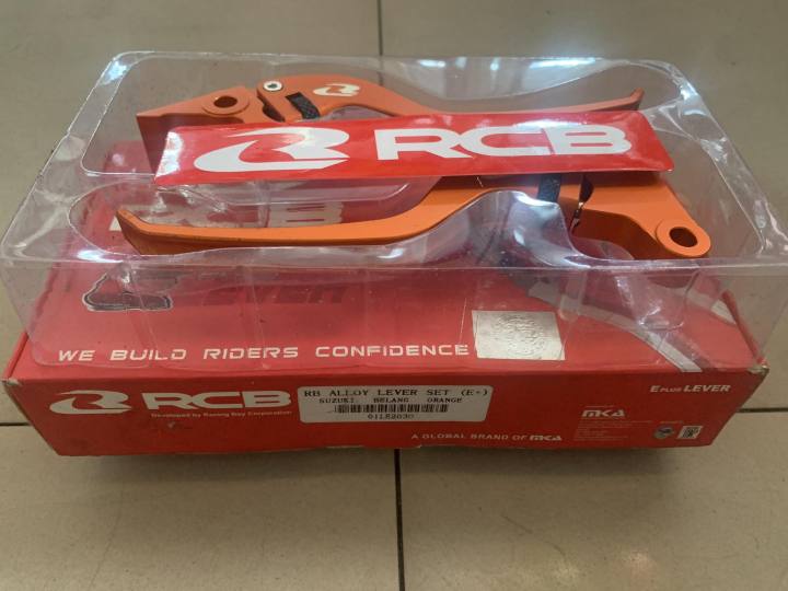 RCB LEVER SET RAIDER 150 L/R (ORANGE) | Lazada PH