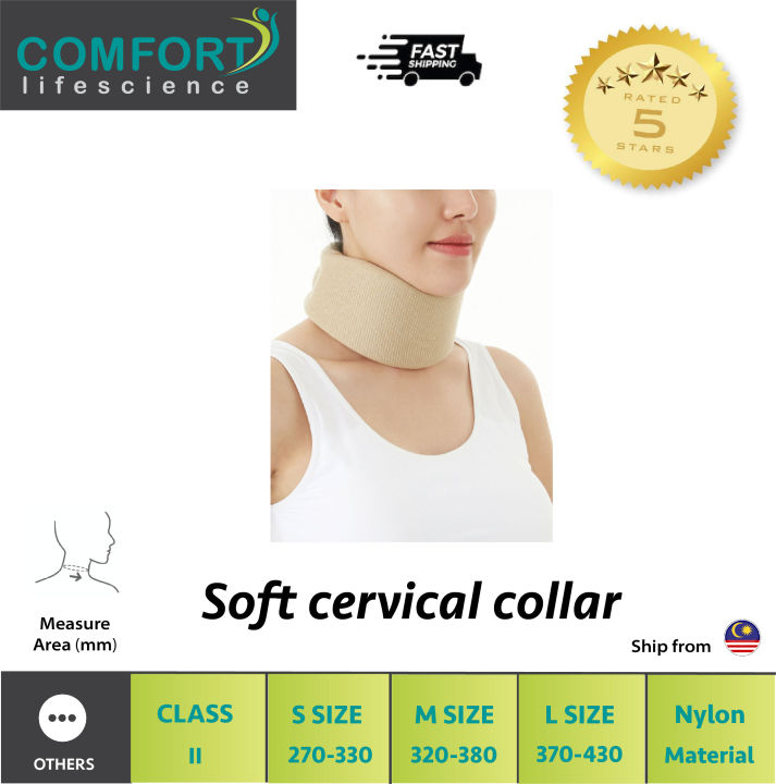DR MED SOFT CERVICAL COLLAR WITH REINFORCEMENT | Lazada