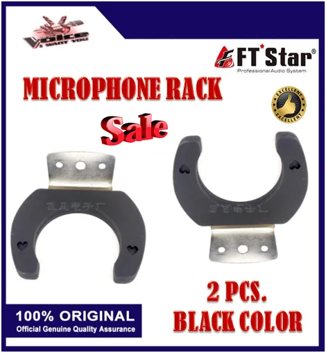 2 Pcs microphone rack microphone wall mount microphone stand wheat ...