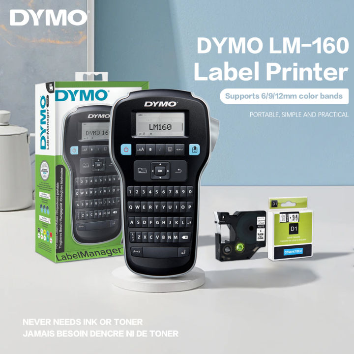 Dymo LabelManager 160 Label Maker | Handheld Label Printer with QWERTY ...