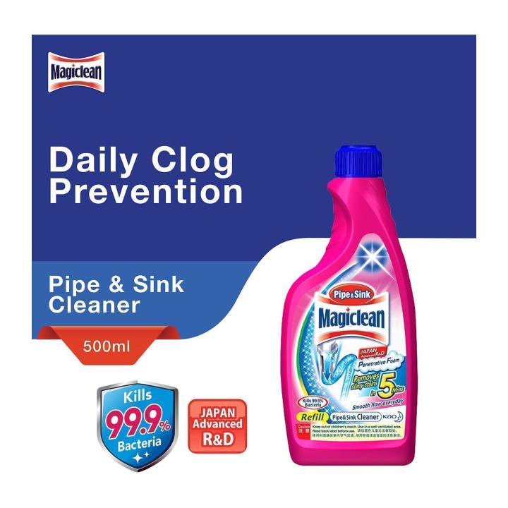 Magiclean Pipe & Sink Cleaner Refill Pack 500ml | Lazada Singapore