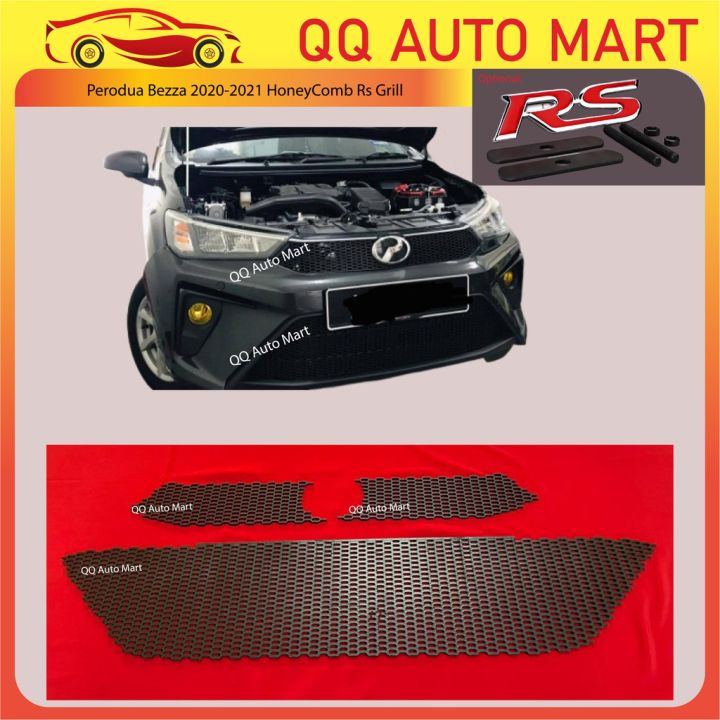 Perodua Bezza (New) 2020-2021 Honeycomb Grill Front Grill Honeycomb ...