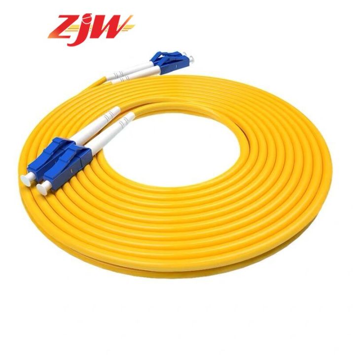 ZJW 3m / 5m / 10m LC/UPC-LC/UPC Duplex single-mode fiber optic patch ...