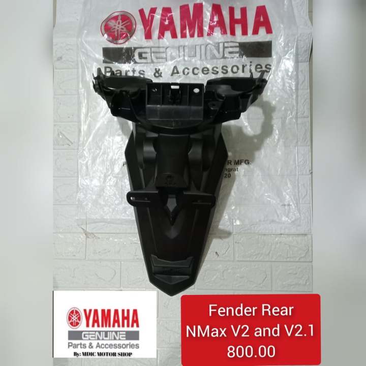 FENDER REAR FOR NMAX V2 AND V2.1( ABS )YAMAHA GENUINE PARTS | Lazada PH