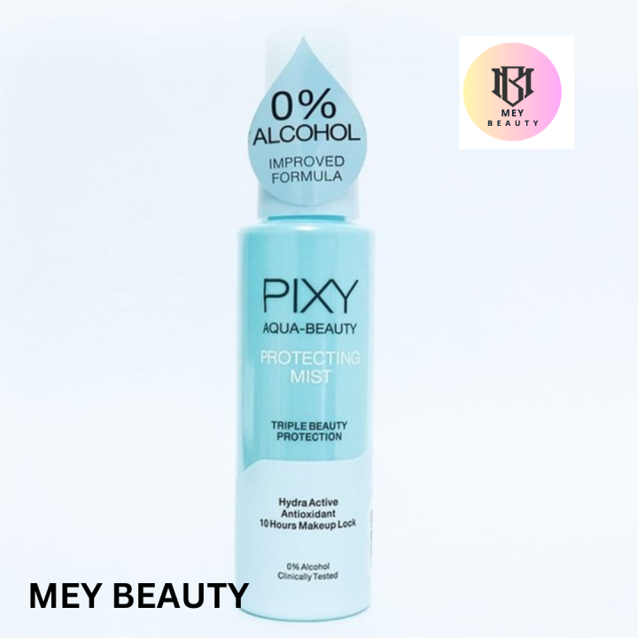 Pixy aqua beauty protecting mist (biru) 60ml | setting spray/face mist ...