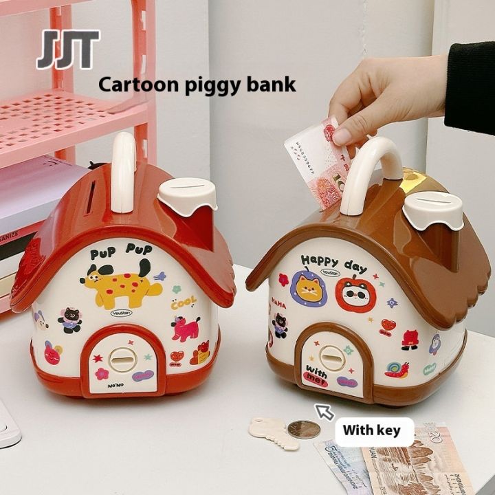 JJT [จัดส่งฟรี]เอทีเอ็มเฮ้าส์จำลองเงินกระปุกออมสินกล่องของขวัญวันหยุด ...