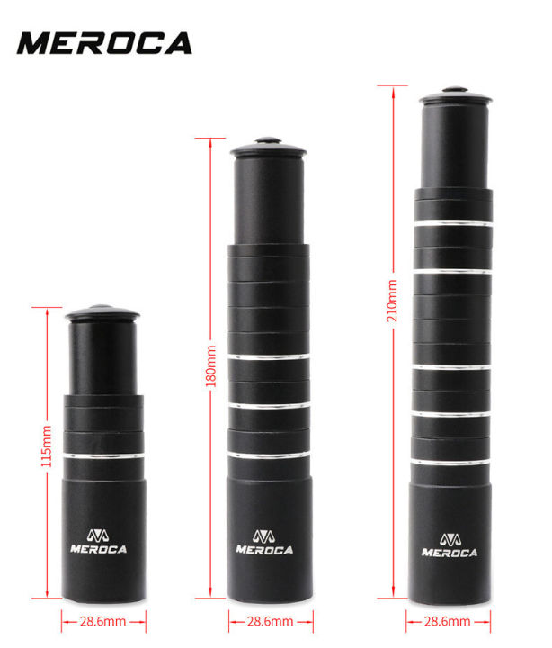 ตัวต่อซางจักรยาน ต่อคอจักรยาน MEROCA แบบยาวพิเศษ | Lazada.co.th