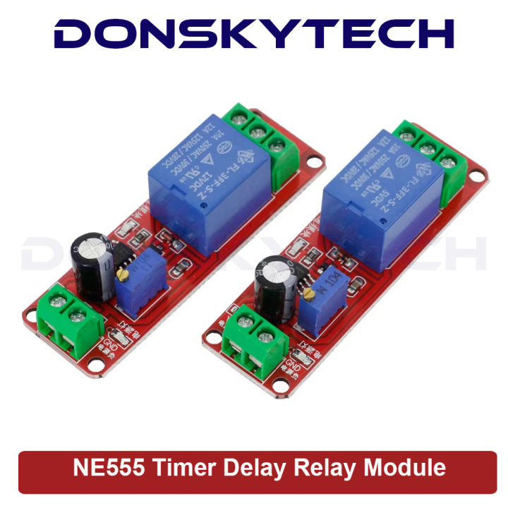 NE555 Timer Delay Module 5V 12V Time Delay Relay Module | Lazada PH