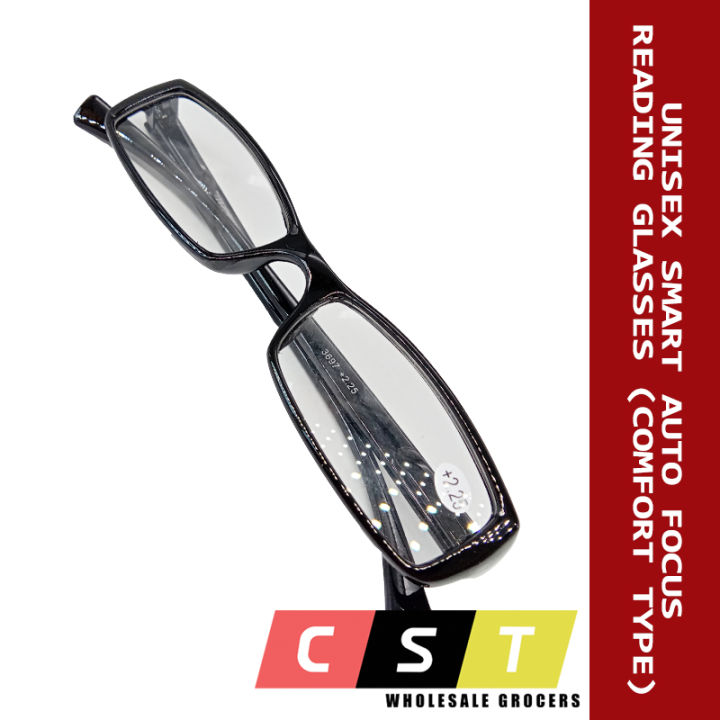 Smart Auto Focus reading Glasses / Cermin Mata [Comfort Type] [Free ...