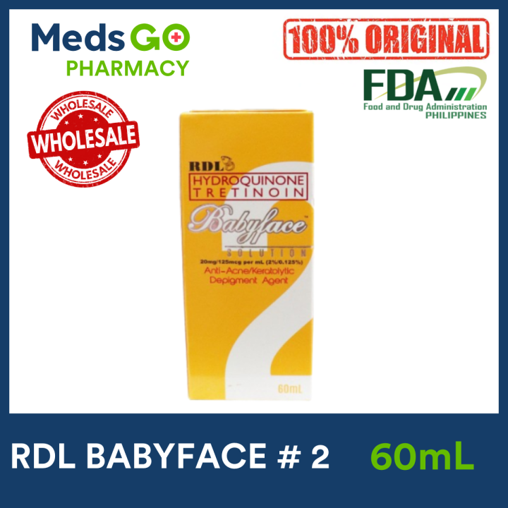 RDL BABYFACE 2 60mL Solution | Lazada PH