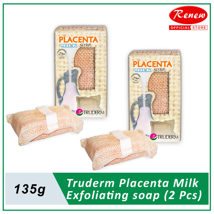 Truderm Placenta Milk 135grams 2 pcs. | Lazada PH