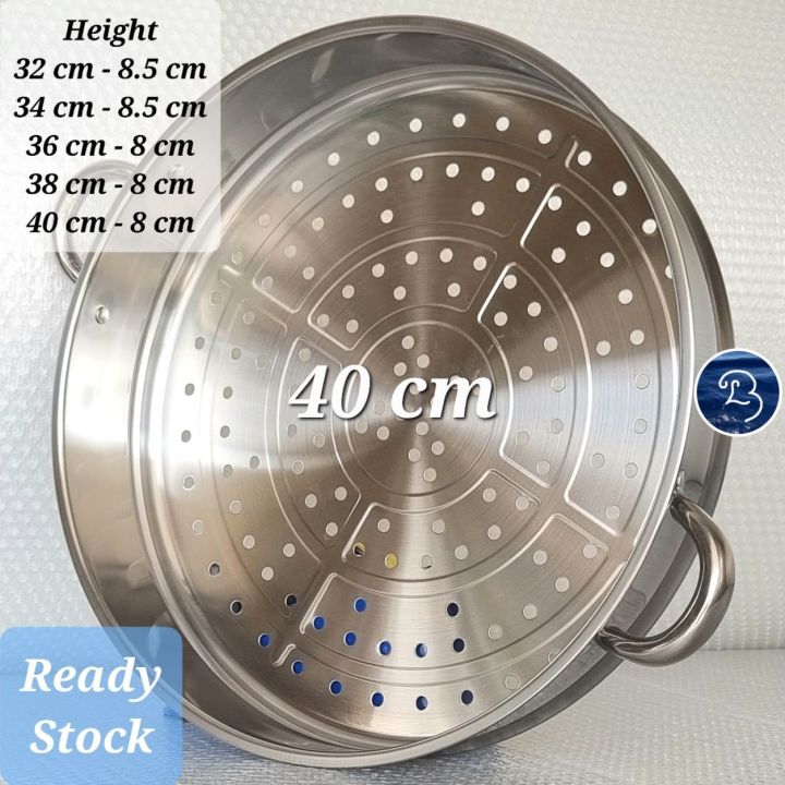 Stainless Steel Steamer Rack with Extra Thickness, Stackable Tray (32 ...