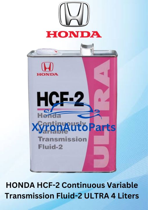 HONDA HCF-2 Continuous Variable Transmission Fluid-2 ULTRA 4 Liters ...