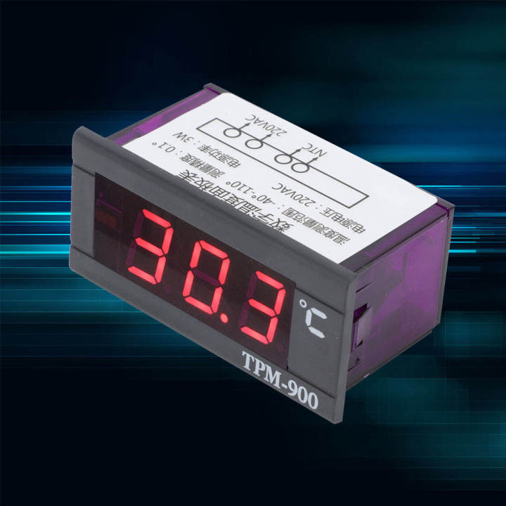 LCD Digital Temperature Panel Meter เทอร์โมมิเตอร์ Temperature Sensor ...