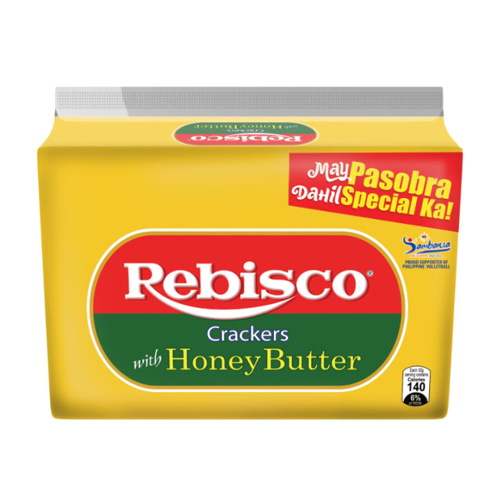 Rebisco with Honey Butter Crackers 32g x 10s | Lazada PH