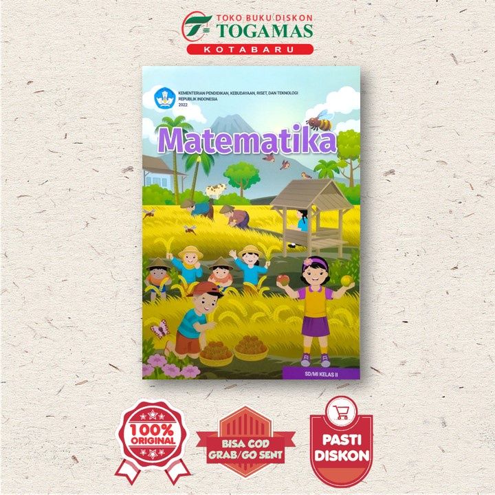KELAS II MATEMATIKA SD UK.A4 (KUMER) 02 - DARA RETNO | Lazada Indonesia