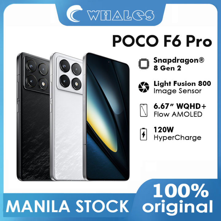 POCO F6 Pro 12+256GB | 12+512GB Snapdragon® 8 Gen 2 120W HyperCharge 6. ...