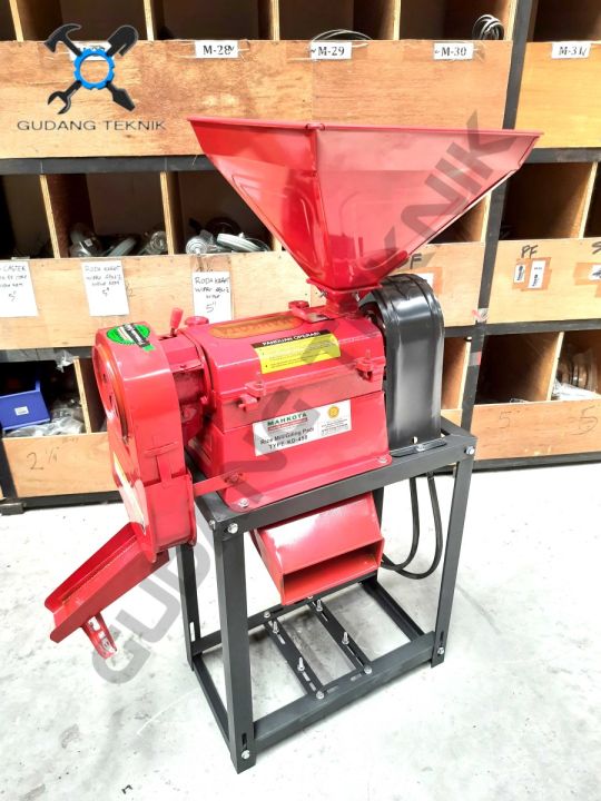Mesin Penggiling Padi MAHKOTA KD450 NEW / Rice Polisher Beras Kebi Mini ...