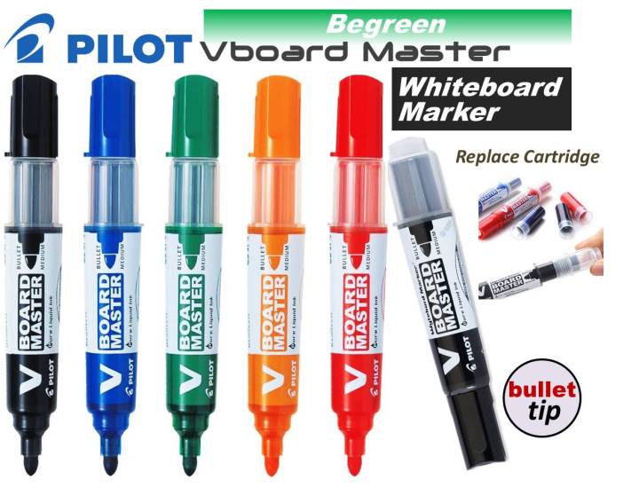 Pilot Whiteboard Marker V Board Master Whiteboard Marker / Refill | Lazada
