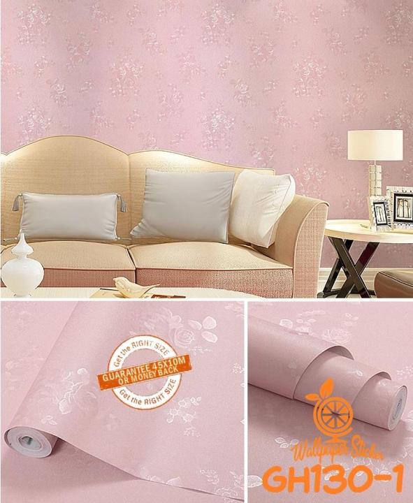 Wallpaper dinding 8M promo murah PVC Self Premium Quality wallpaper 3d ...