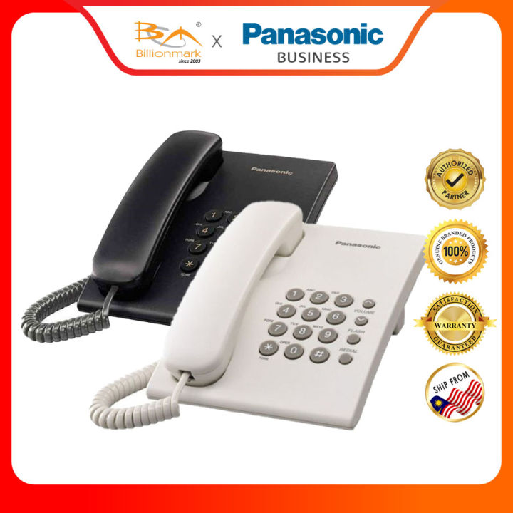 Panasonic KX-TS500 KX-TS500ML Single Line Telephone Office Or Home | BILLIONMARK | Lazada