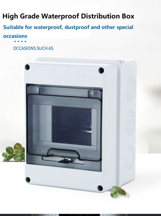 Outdoor Plastic Waterproof Distribution Box 12ways Outdoor Electric Box ...