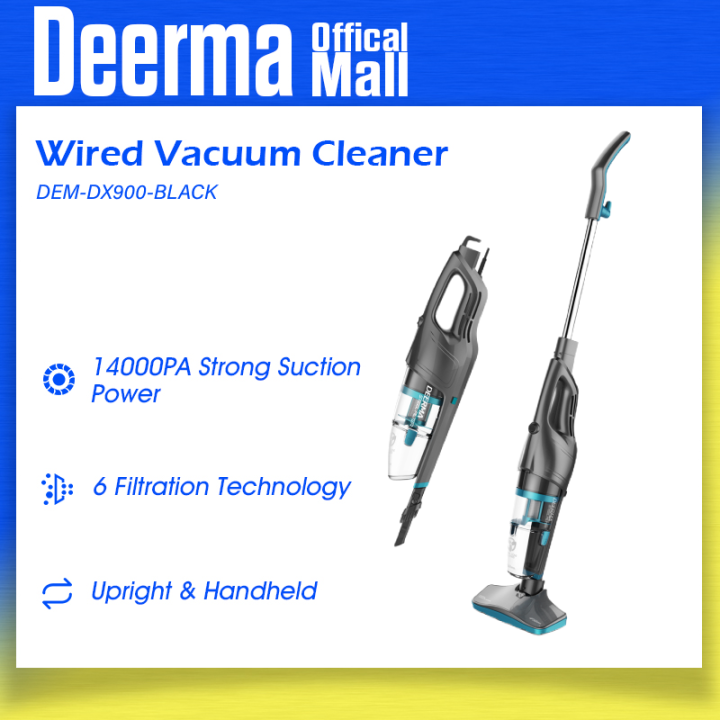Deerma 2 in 1 Household Vacuum Cleaner DX900 Light weight Corded ...