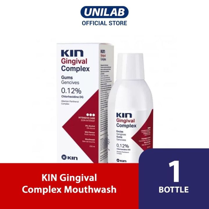 Unilab - KIN GINGIVAL COMPLEX MOUTHWASH 250ML | Lazada PH