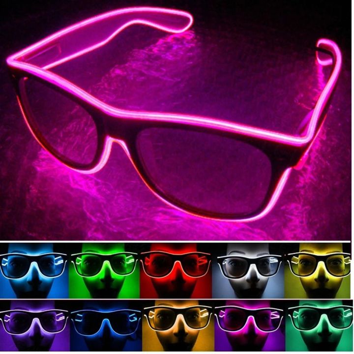 ENDPOINTS Bright Light Costume Decor Glow Sunglasses Party SunGlasses ...