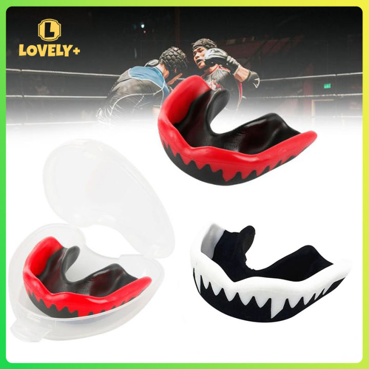 Practical Mouth Guard EVA Teeth Protector for afety Martial Arts Gym ...