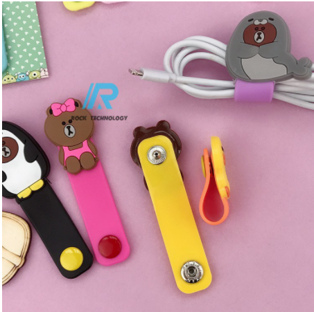 Over Shop Cute Cable Organizer Cartoon Wire Clips Cable Protector ...