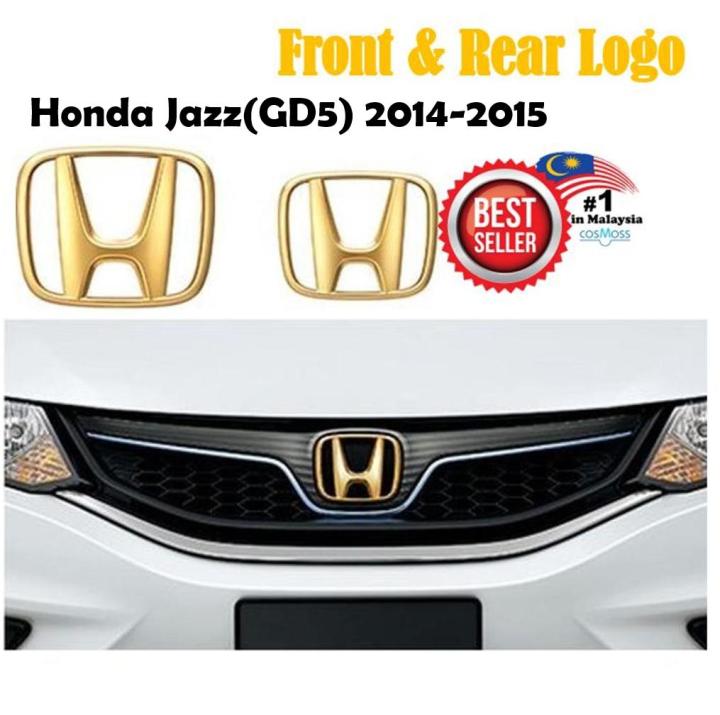 Honda Jazz(GD5) 2016-2018 Gold Type-R Front & Rear Logo(Badge/Emblem ...