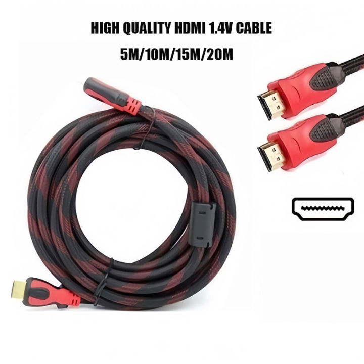 5M/10M/15M/20M High Speed HDMI Cable V1.4 3D Full HD 1080P | Lazada