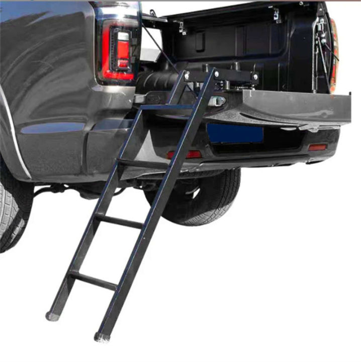 Pickup Truck Tailgate Ladder Truck Tailgate Ladder Foldable Compatible ...