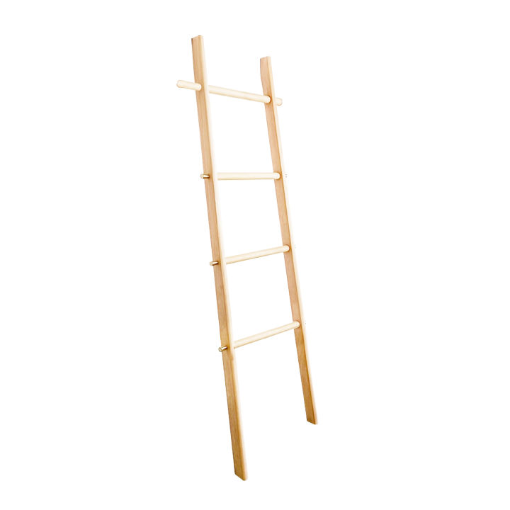 Ladder Bamboo Wood Clothes Rack Stand Display | Lazada PH