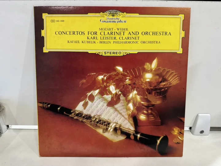 1LP Vinyl Records แผ่นเสียงไวนิล CONCERTOS FOR CLARINET AND ORCHESTRA ...
